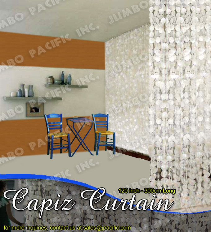 Windows Capiz Curtains - Capiz Shells