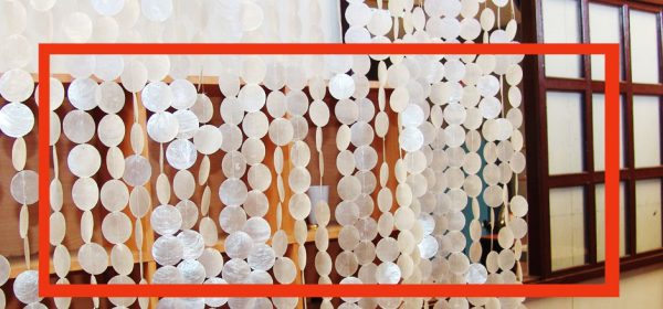Capiz Shell Window Curtain | Capiz Decorative Curtains | Capiz Curtain