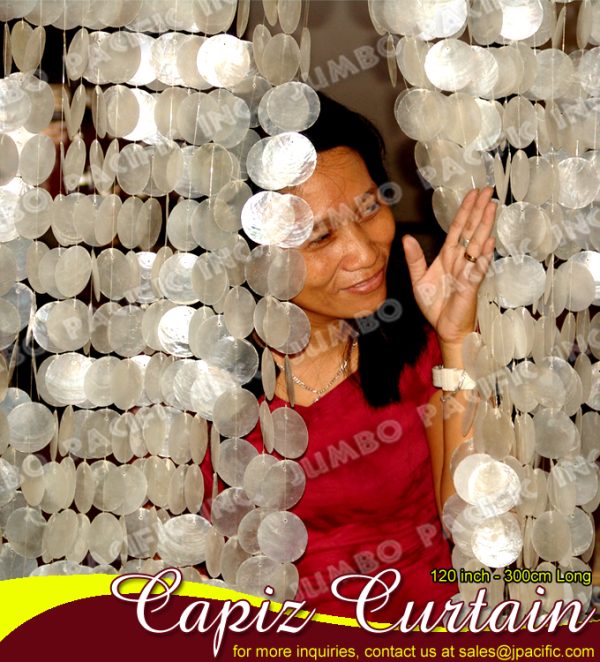 Capiz Shell Window Curtain | Capiz Decorative Curtains | Capiz Curtain