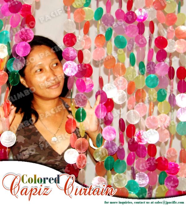Capiz Shell Window Curtain | Capiz Decorative Curtains | Capiz Curtain